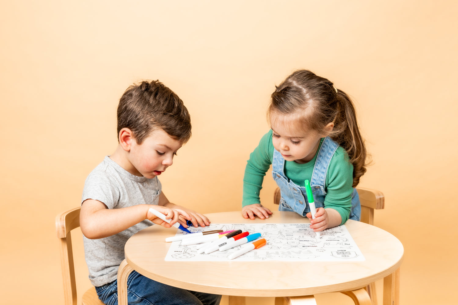 My Squiggle | Children's Reusable Silicone Drawing & Colouring Mats