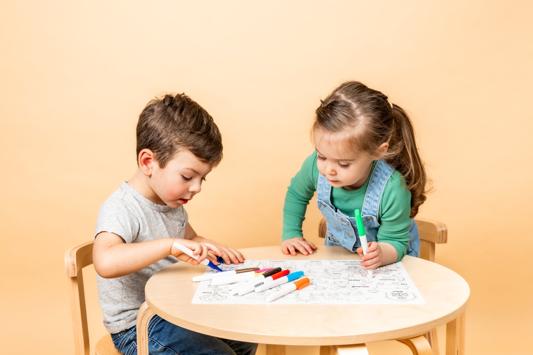 My Squiggle | Children's Reusable Silicone Drawing & Colouring Mats