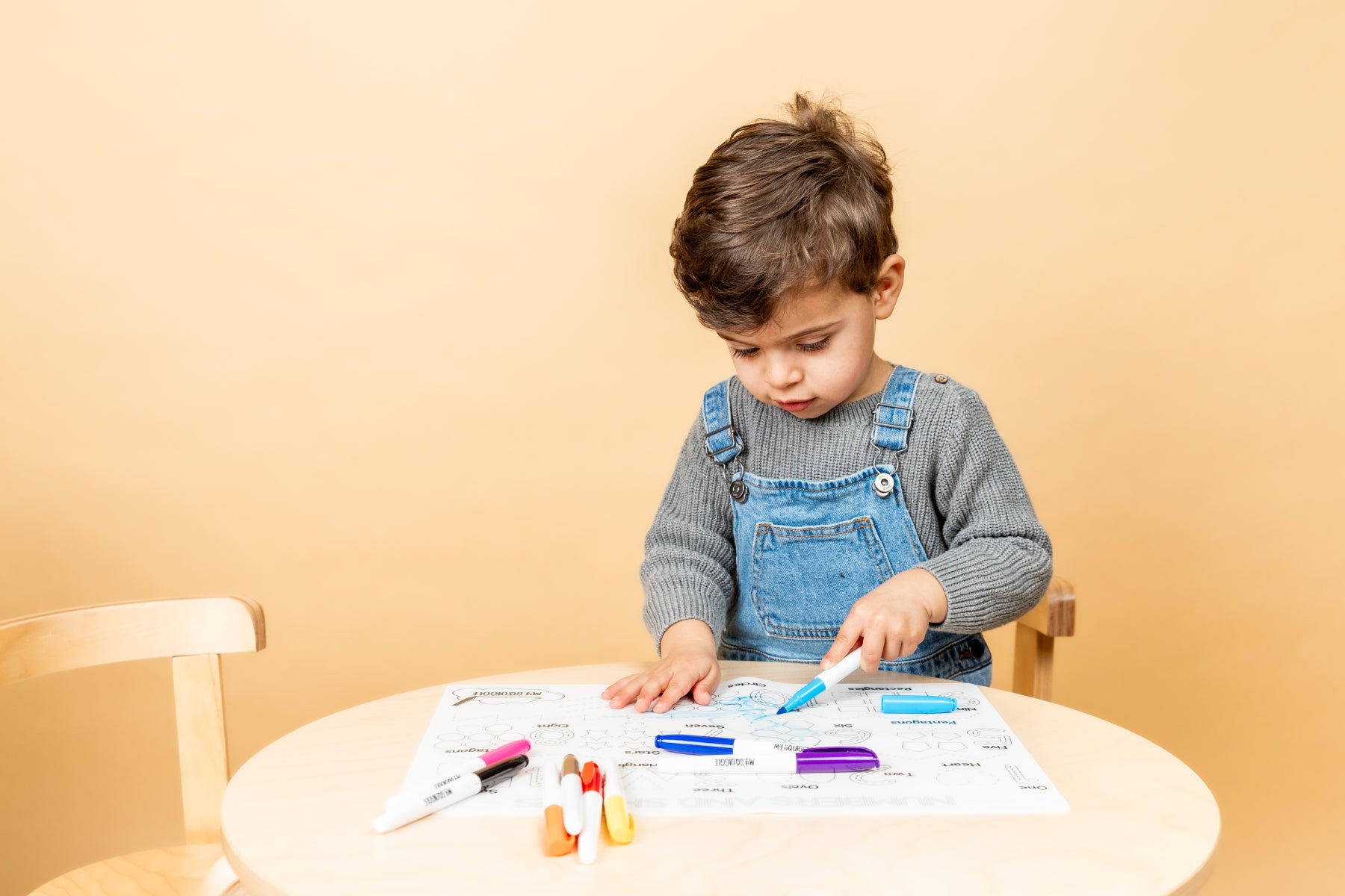 My Squiggle | Children's Reusable Silicone Drawing & Colouring Mats